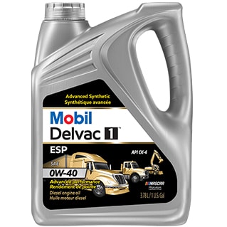 Mobil Delvac 1™ ESP 0W-40