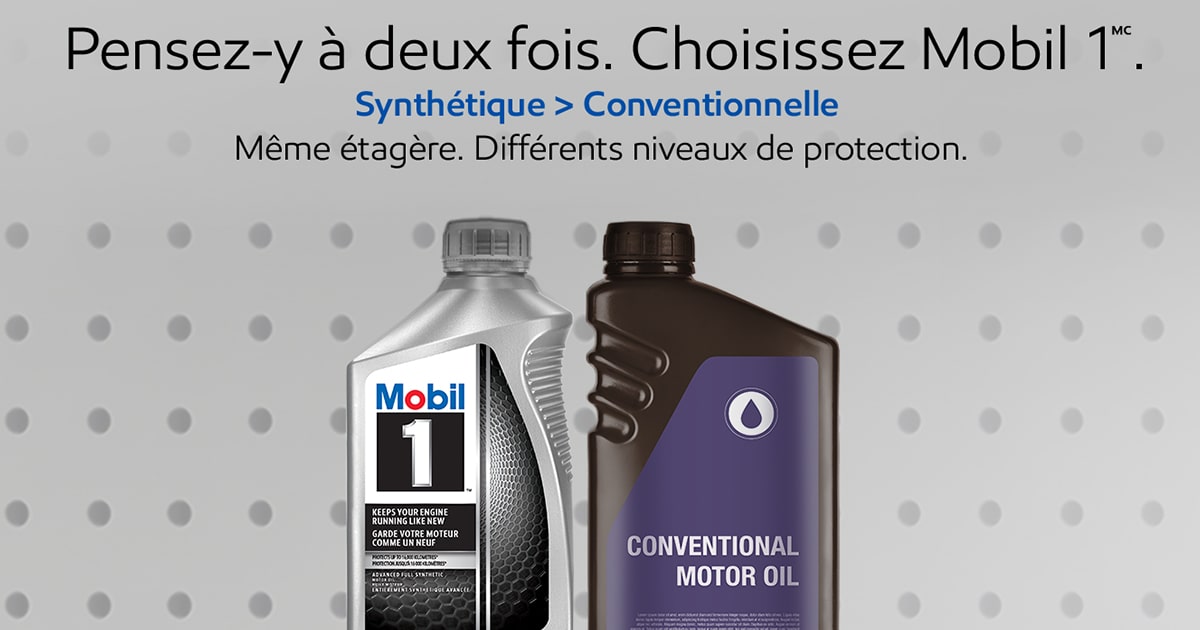 Synthétique contre conventionnelle | Mobil™